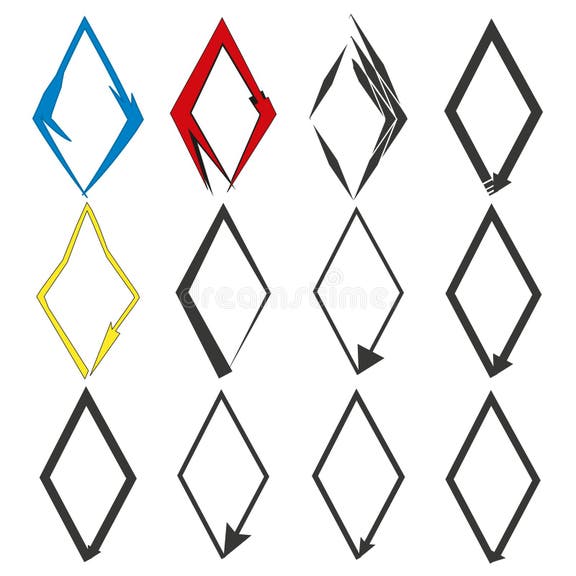 Rounded Frame Icon. Patterned Border Shape. Curved Edge Outline. Vector ...