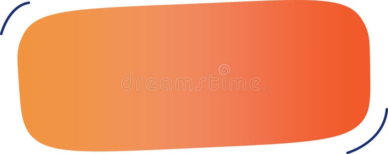 Rounded Gradient Rectangle Frame Stock Illustration - Illustration of ...