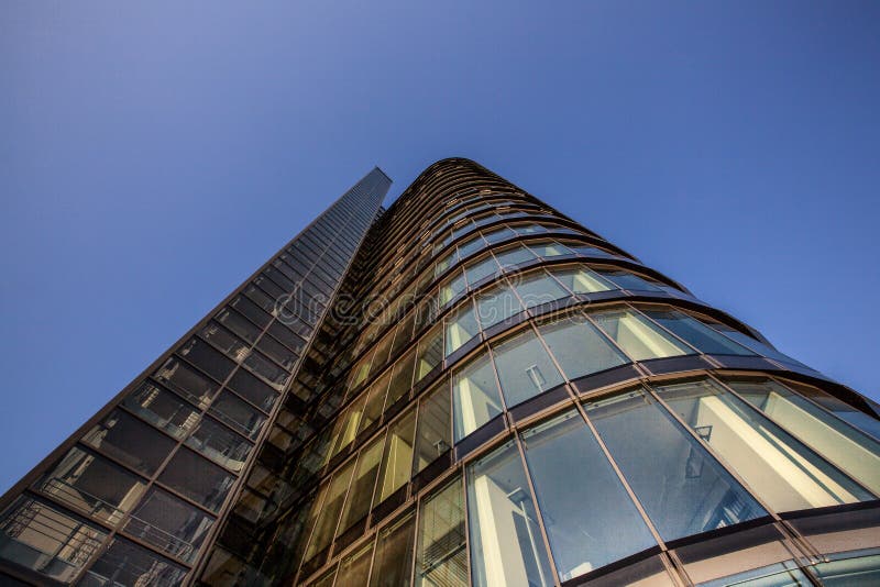 Rounded highrise building stock image. Image of european - 51905273