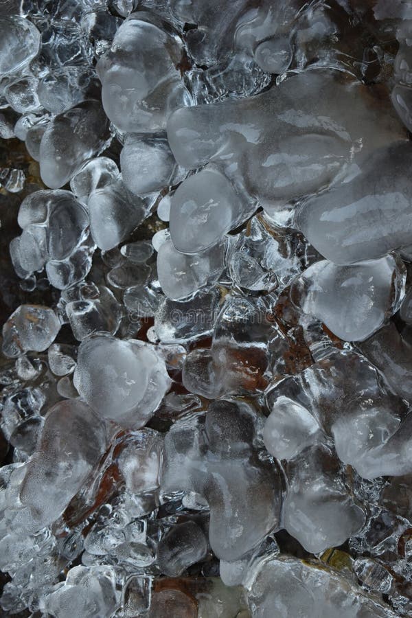 Rounded ice crystals stock image. Image of iced, rounded - 238868443