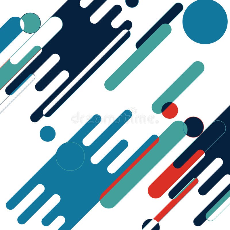 Rounded lines background. stock vector. Illustration of banner - 271120111