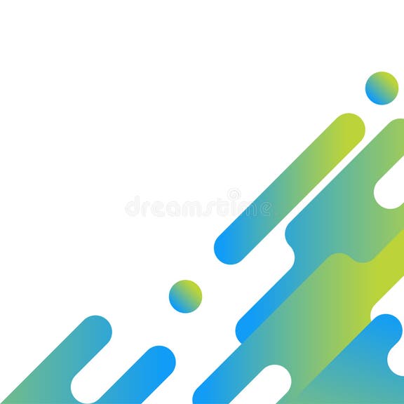 Rounded Lines Shapes in Diagonal Rhythm Dynamic Composition. Geometric ...