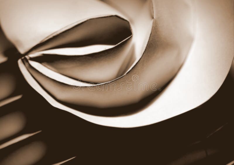 Rounded paper abstract stock photo. Image of detail, folding - 79199426