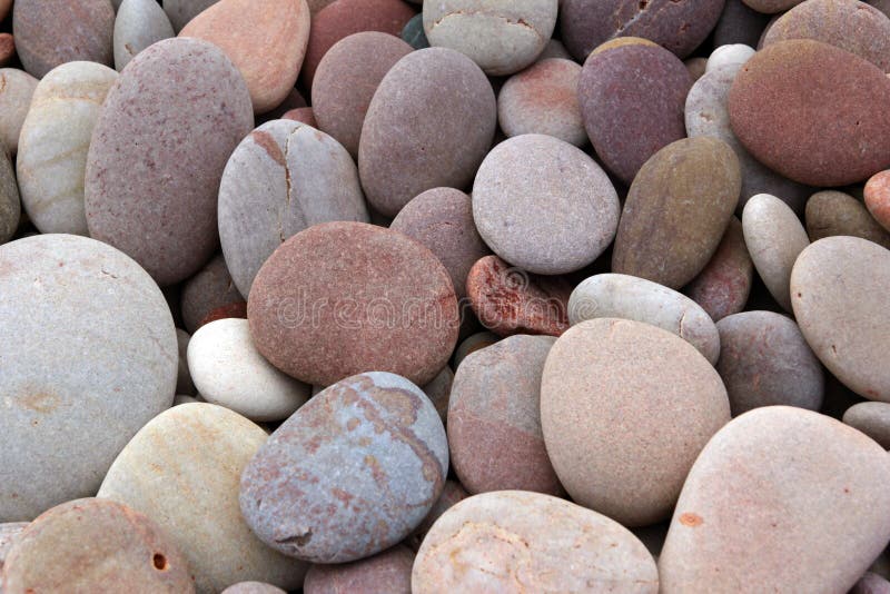 Rounded Pebbles at the Beach Stock Photo - Image of stone, stack: 262660958