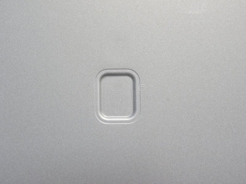 Rounded Rectangle on Aluminium Stock Image - Image of modern, gray ...