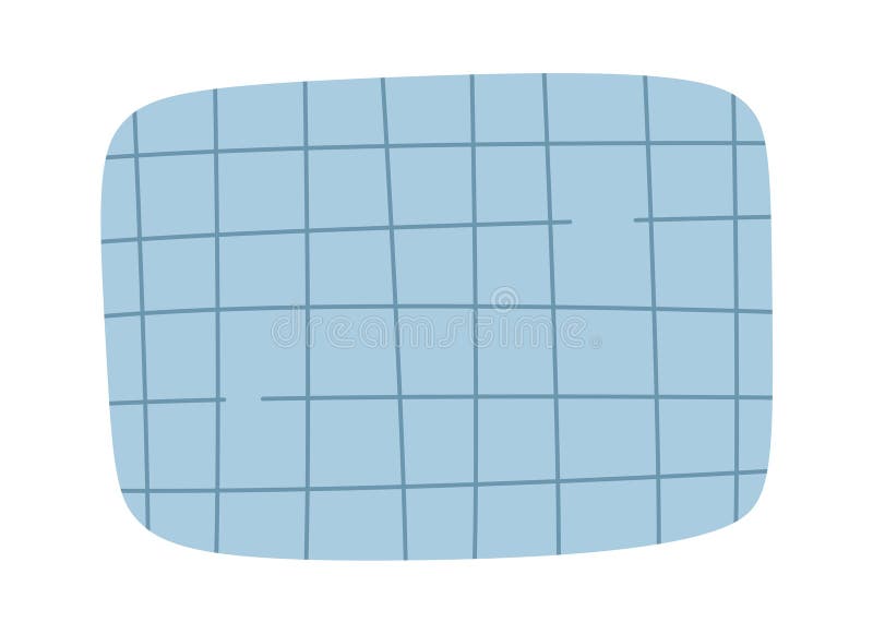 Rounded Rectangle Checkered Shape Stock Vector - Illustration of round ...