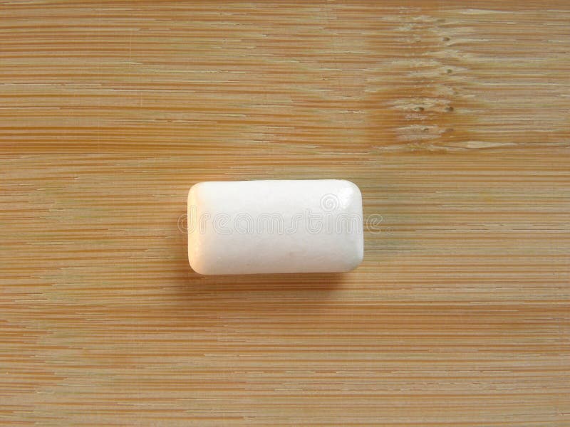 Rounded Rectangle Chewing Gum Stock Image - Image of gummy, closeup ...