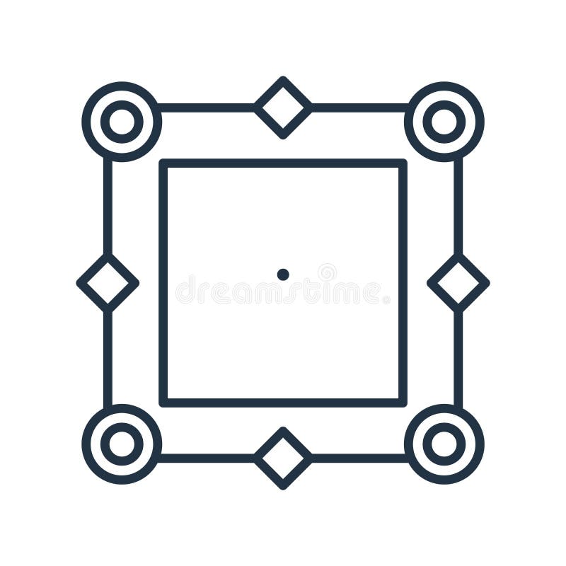 Rounded Rectangle Icon Vector Isolated On White Background, Rounded ... Rounded Rectangle Icon Vector Isolated On White Background, Rounded ...
