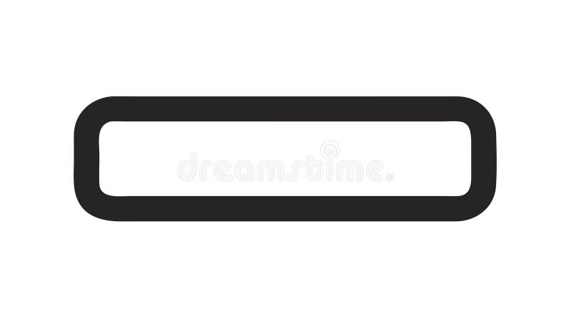 Rounded Rectangle Outline Stock Illustrations – 1,314 Rounded Rectangle ...