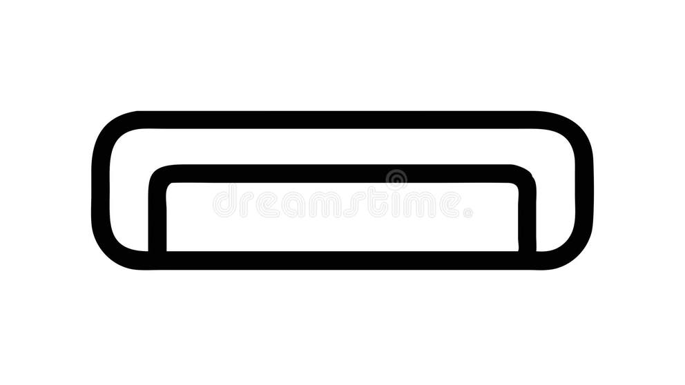 Rounded Rectangle Outline Stock Illustrations – 1,314 Rounded Rectangle ...