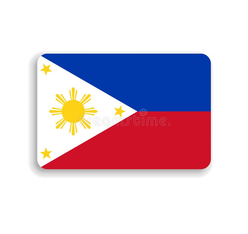 Philippines Flag Rounded Stock Illustrations – 63 Philippines Flag ...