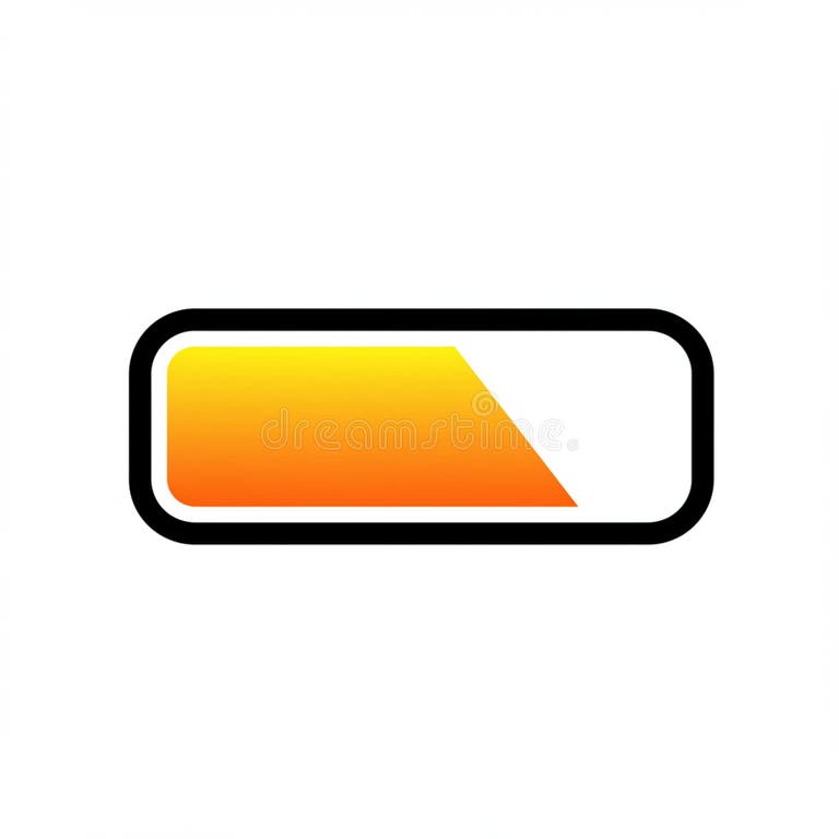 Rounded Rectangular Shape with a Thick Black Border. Inside, a Gradient ...