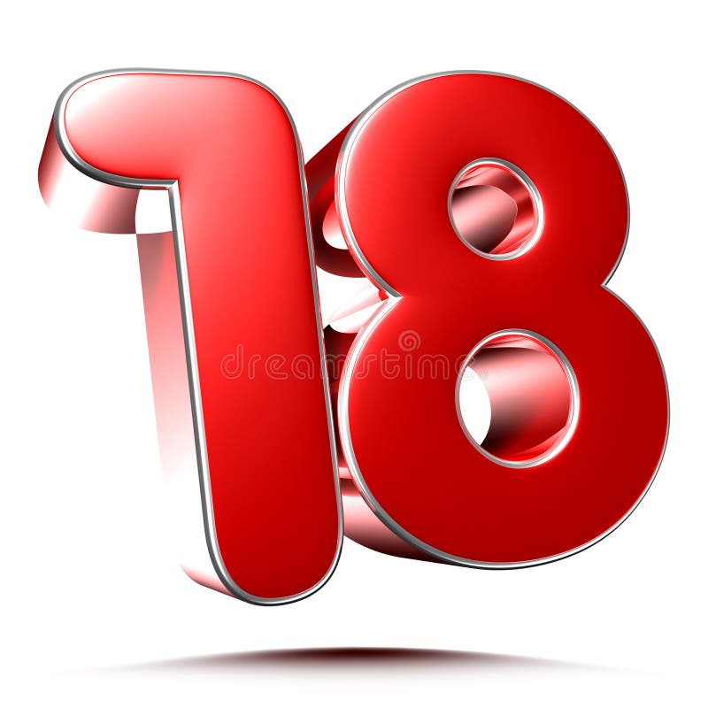 Number 18 Lettering Stock Illustrations – 82 Number 18 Lettering Stock ...