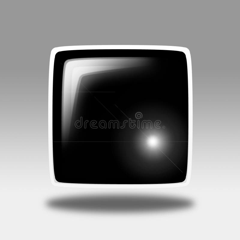 Rounded Square Illustration Stock Illustration - Illustration of vector ...