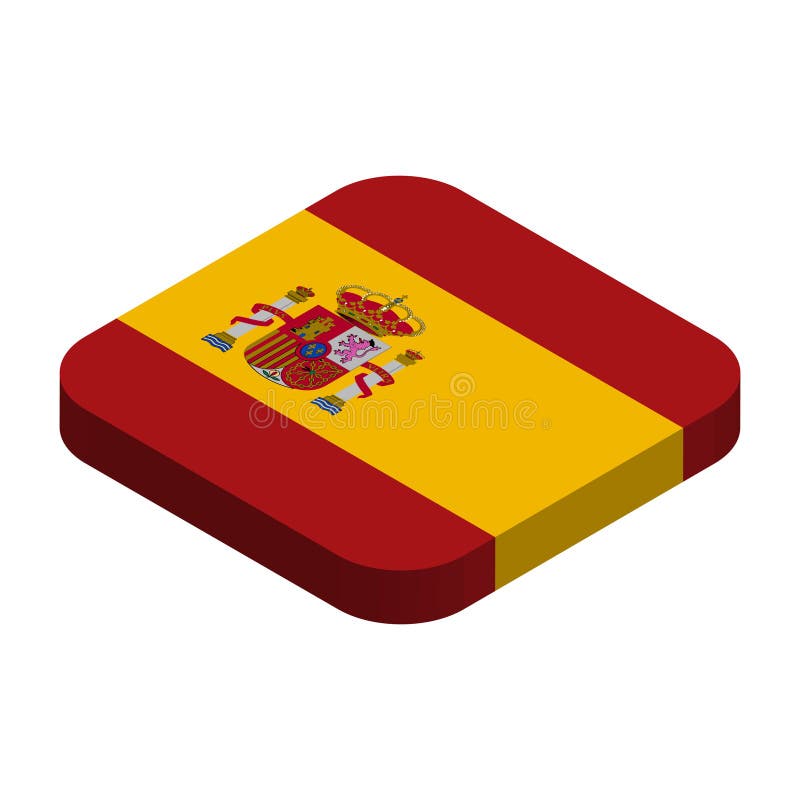Flag Spain Rounded Corners Stock Illustrations – 11 Flag Spain Rounded ...