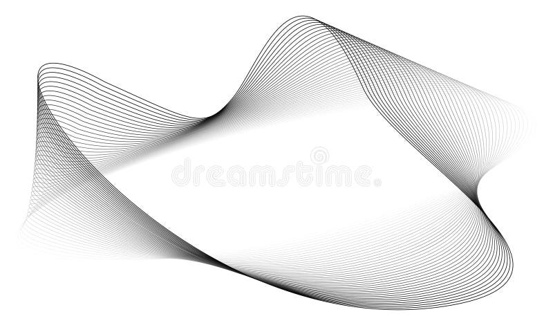 Rounded Square Line with Blending Modern. Technology Style, Future ...