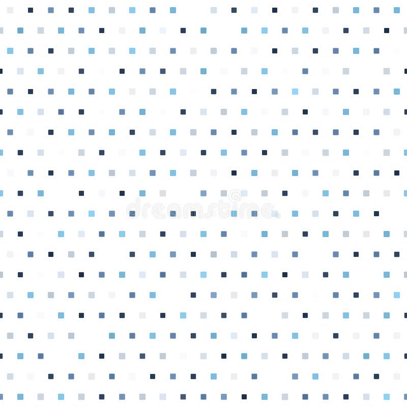 Rounded Square Pattern. Seamless Vector Background Stock Vector ...