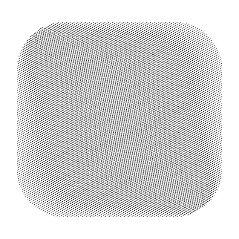 Rounded Square with Sketchy, Scribble, Doodle Effect Texture Stock ...