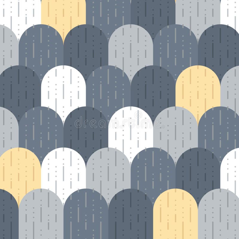 Abstract Flat Background, Rounded Tiles Pattern, Creative Backdrop ...