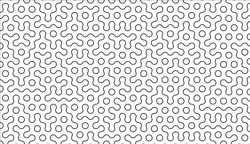 Rounded Triangle Pattern Background, Simple Style. Stock Vector ...