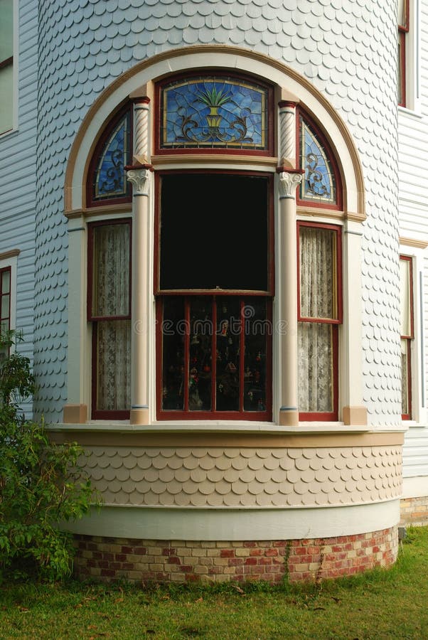Rounded window stock image. Image of victorian, rounded - 3655847