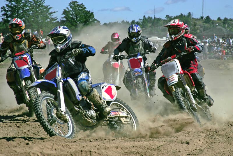 Rounding the bend stock photo. Image of sports, motorcycles - 1152856