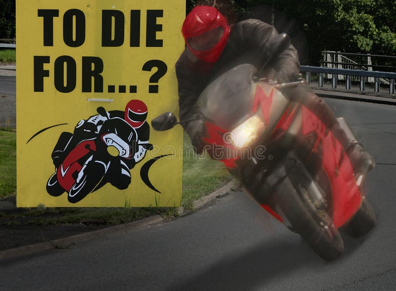 Rounding the Bend stock photo. Image of sign, leaning - 38197728