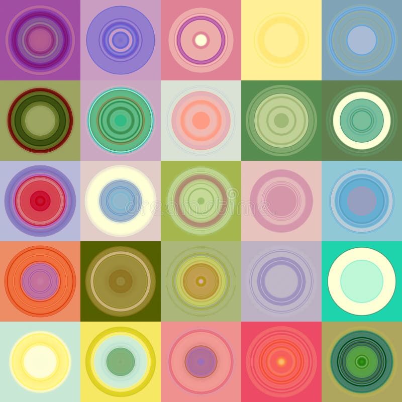 Circular patterns stock vector. Illustration of circle - 16669894