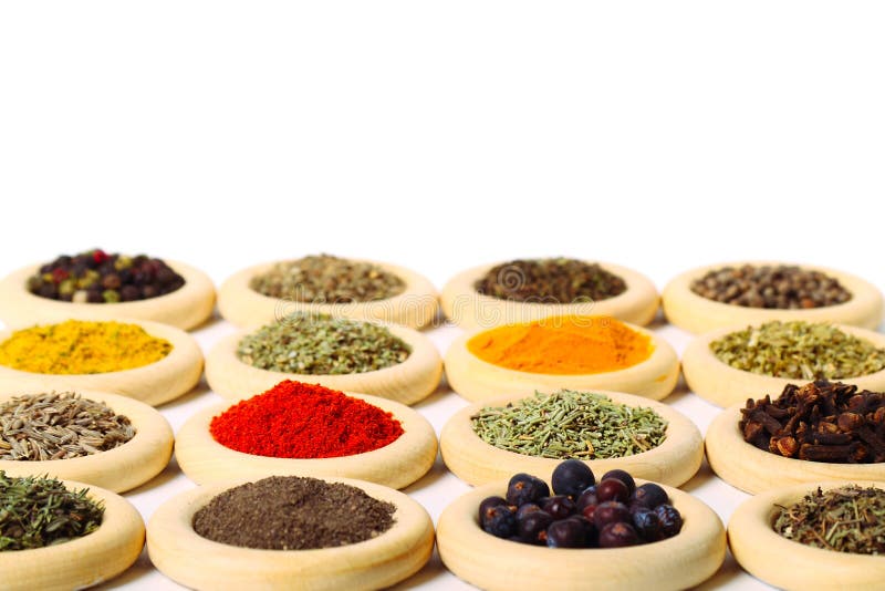 Rings with spices stock image. Image of juniper, circle - 35036617