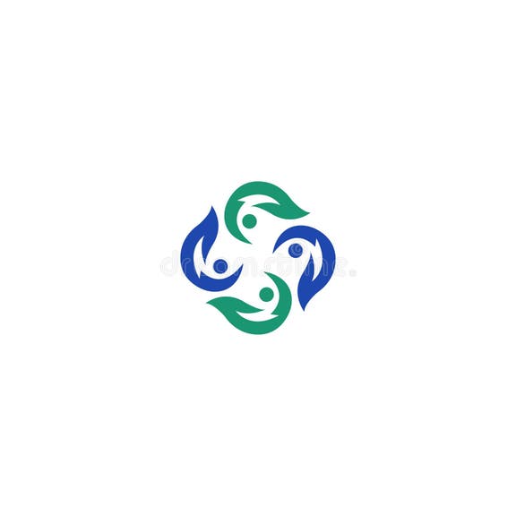 Roundtable Technology Vector Logo Stock Vector - Illustration of group ...