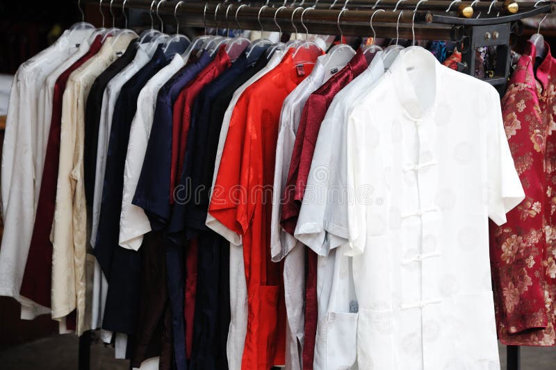 Roupa De Seda Tradicional Chinesa Imagem de Stock - Imagem de chinês ...