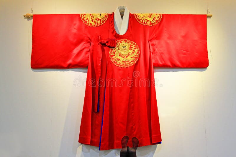 Roupa Tradicional De Coreia Hanbok Imagem de Stock - Imagem de coreano ...