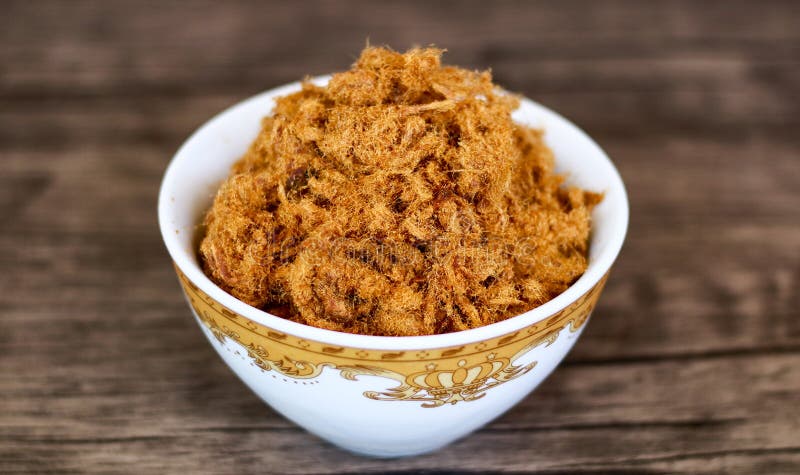 Beef floss or Rousong stock photo. Image of flossy, indonesia - 144206984