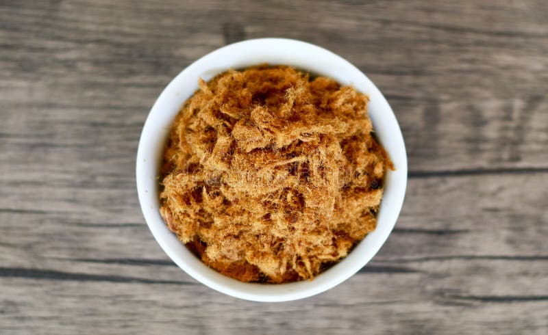 Beef floss or Rousong stock image. Image of meatballs - 144207273