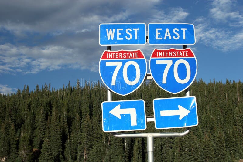 Route 70 road sign stock photo. Image of freeway, street - 1334648