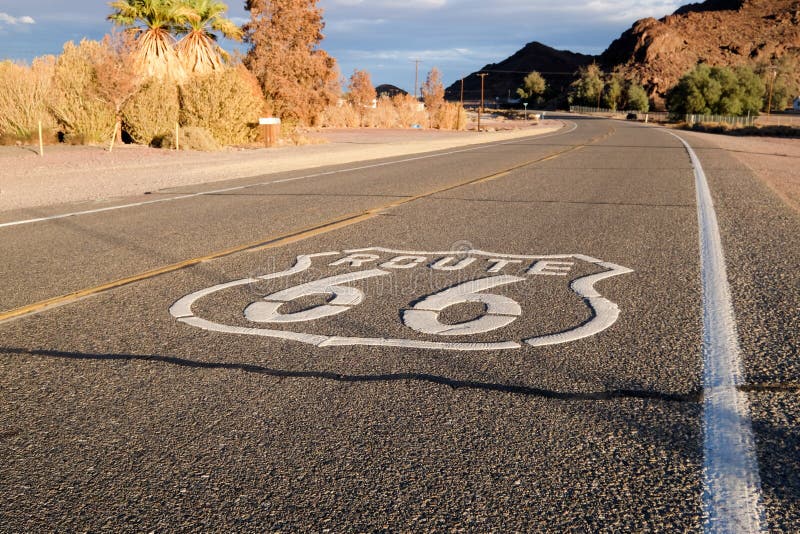 The Route 66 editorial image. Image of route, park, campagne - 81008155