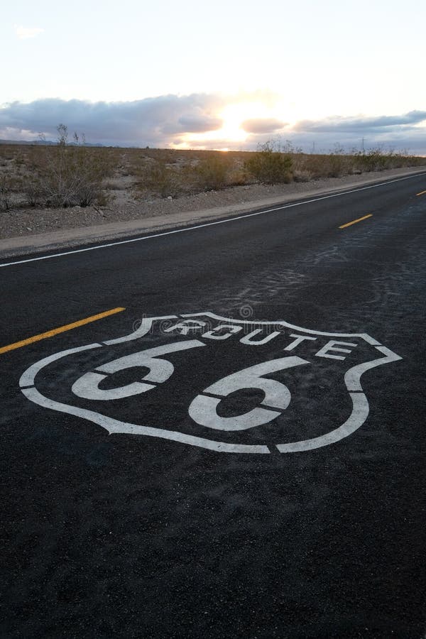 The Route 66 stock photo. Image of campagne, road, acronym - 81011670