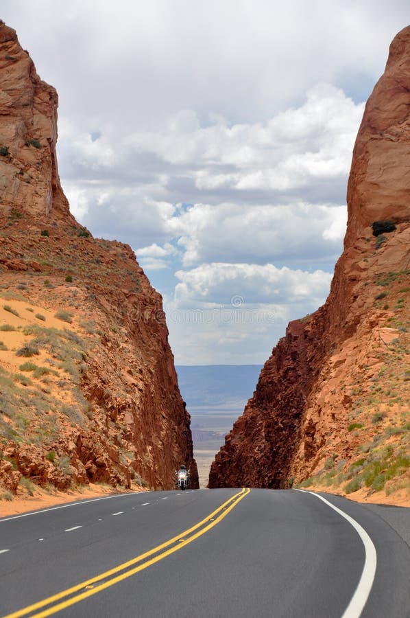 Route 89, Arizona (USA) stock image. Image of driving - 33667659