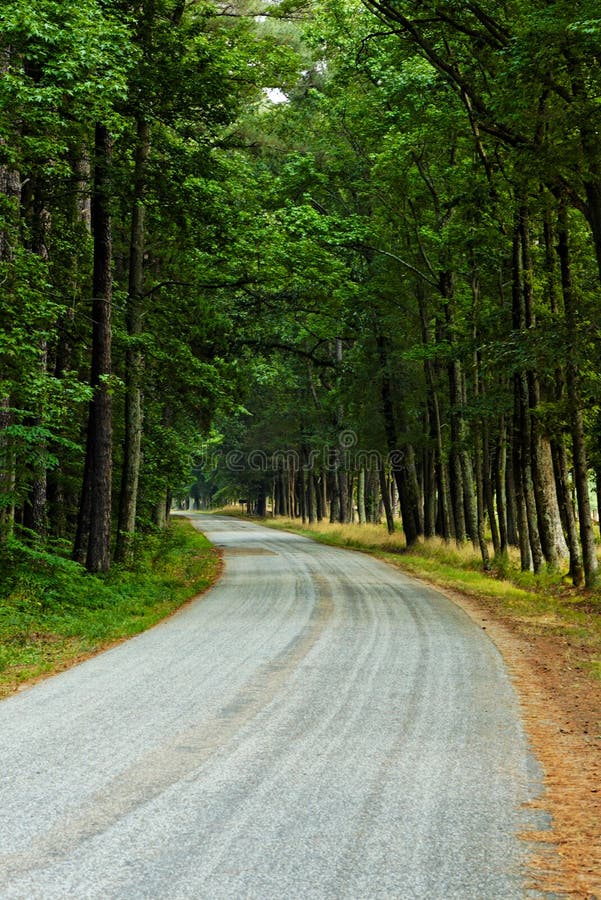 Route de campagne image stock. Image du ombre, pays, rural - 2707783