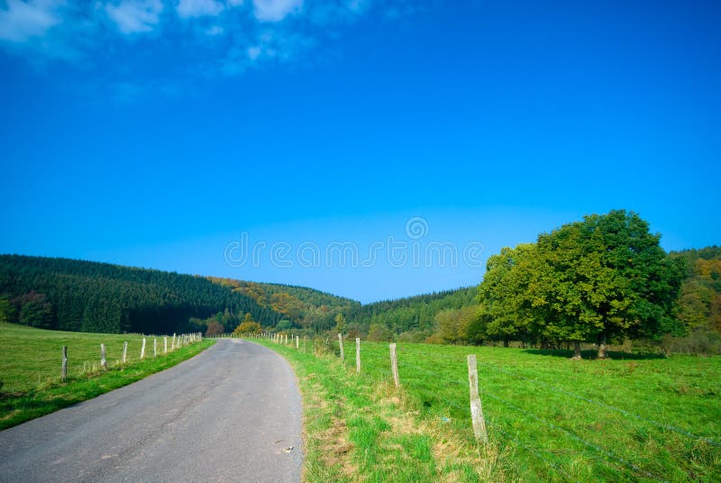 Route de campagne photo stock. Image du route, coloré - 41698846