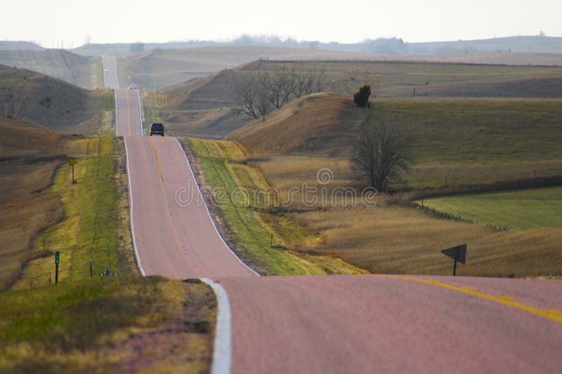 Route de campagne image stock. Image du zone, paisible - 4795991
