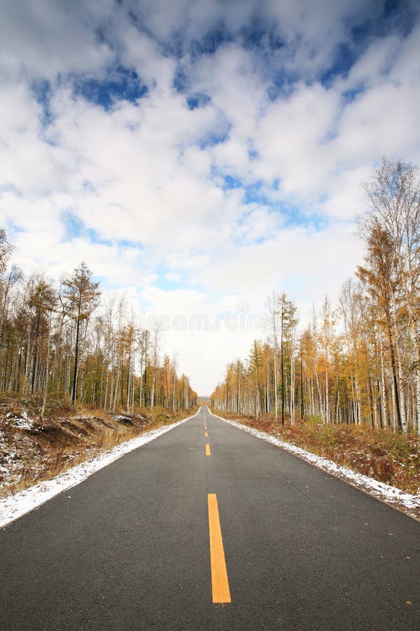 Route droite image stock. Image du ligne, accroissement - 11857013