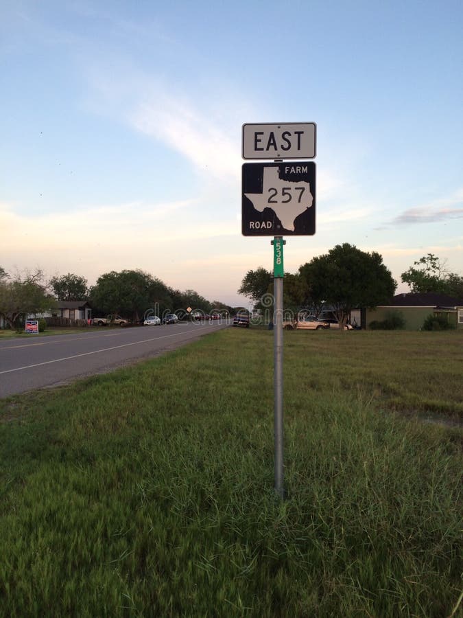 Route 257 East editorial stock image. Image of east, township - 44415834