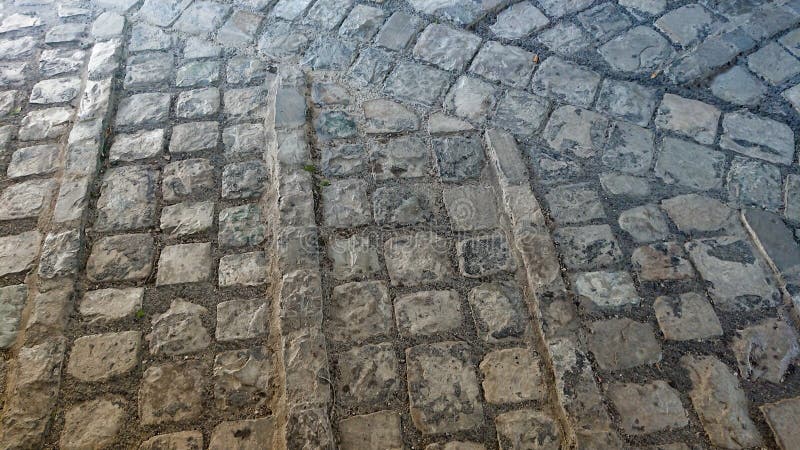 Route en pierre antique image stock. Image du pierre - 127137805