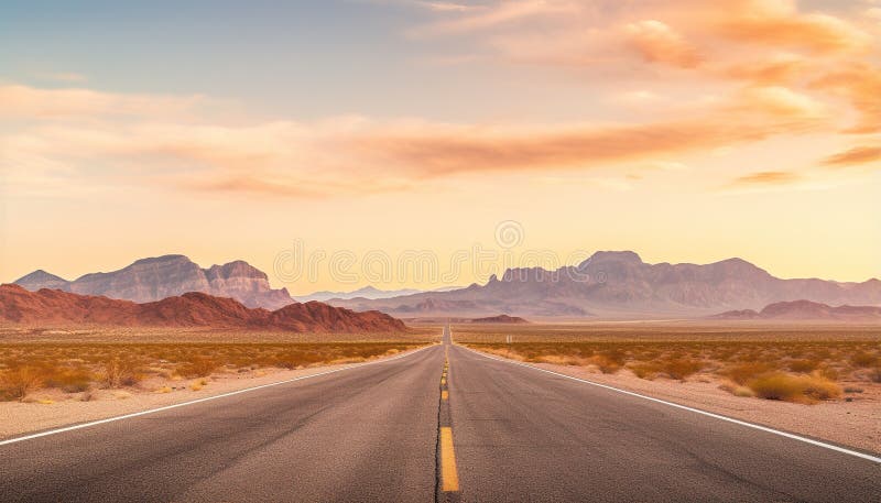 Sunset Route 66 Stock Illustrations – 27 Sunset Route 66 Stock ...