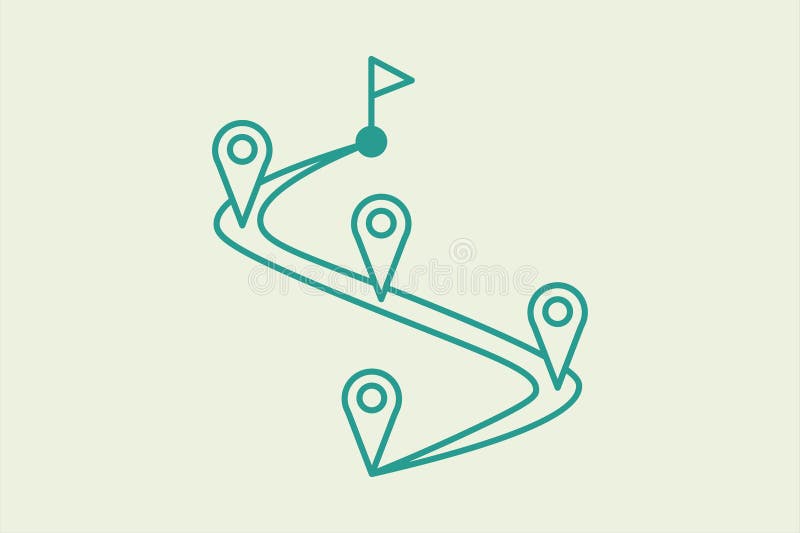 Route Icon. Icon Related To UI Elements. Suitable for Web Site, App, User Interfaces,element ...