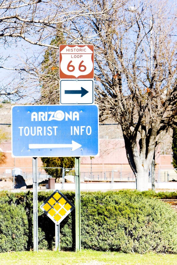 Route 66, Kingman, Arizona, USA Stock Image - Image of sign, exteriors ...