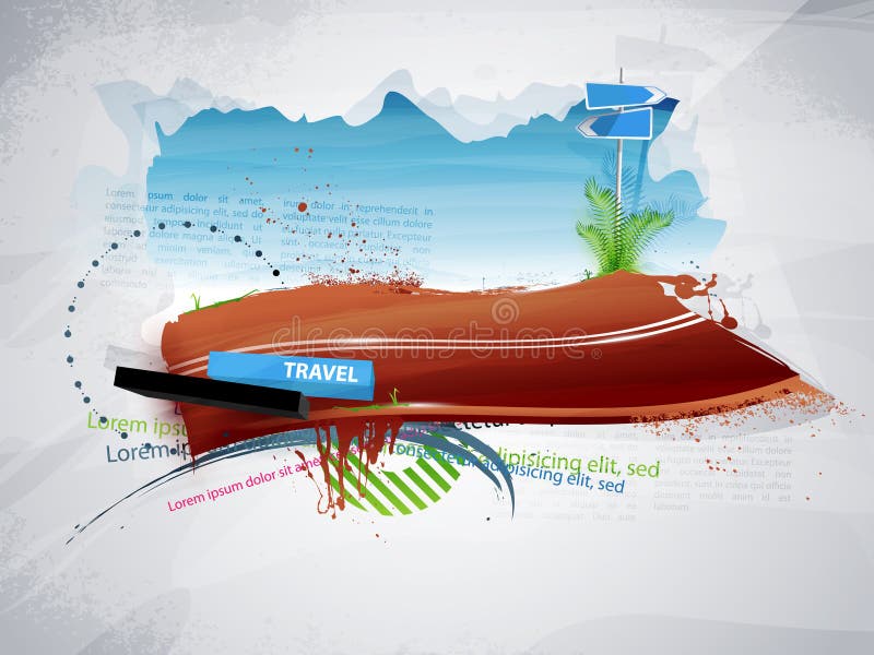 Route Peinte Avec Le Graffiti Illustration de Vecteur - Illustration du ...