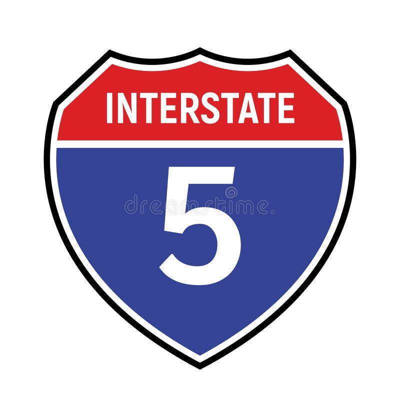 Interstate 5 Logo Stock Illustrations – 3 Interstate 5 Logo Stock ...