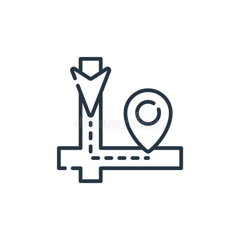 Route Icon. Filled Route Icon for Website Design and Mobile, App ...